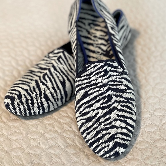 Rothy's | Shoes | Retired Navy Zebra Rothys Loafer | Poshmark